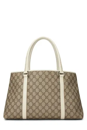 Gucci Original Gg Supreme Tote - Beige