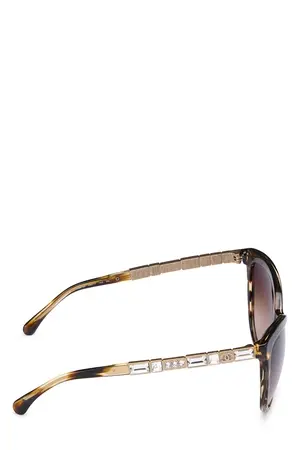 Chanel Tortoise Shell Acetate Sunglasses