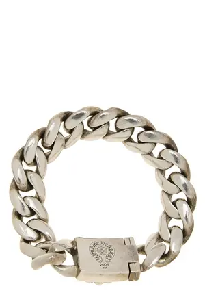 Chrome Hearts Sterling Fleur-de-lis Id Bracelet