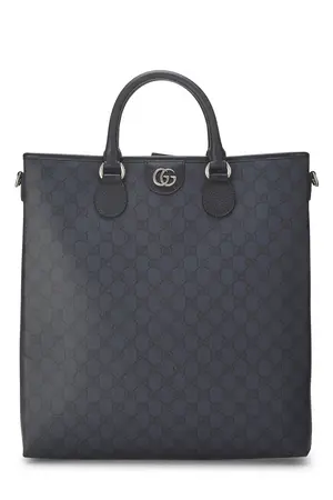 Gucci Gg Supreme Ophidia Tote - Navy