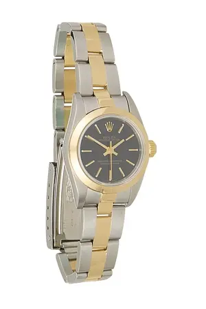 Rolex Two-tone Oyster Perpetual 26mm - Black
