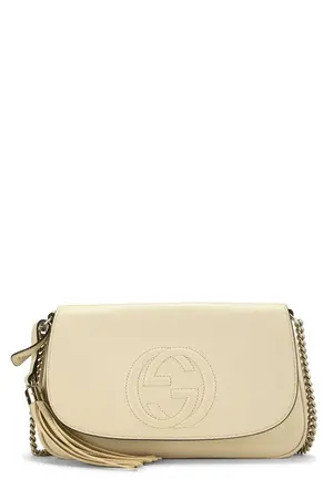 Gucci Soho Crossbody Bag - Cream