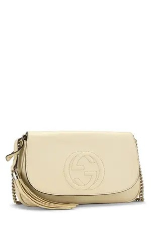 Gucci Soho Crossbody Bag - Cream