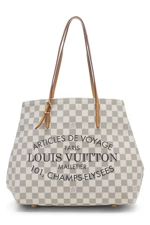 LOUIS VUITTON Louis Vuitton Damier Azur Cabas Articles De Voyage MM