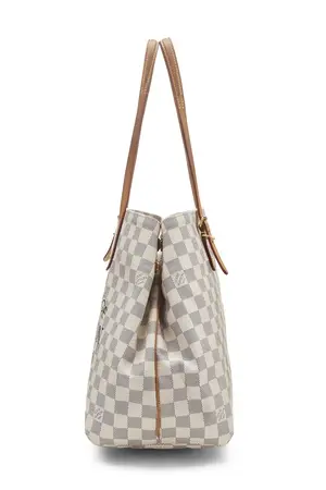LOUIS VUITTON Damier Azur Cabas Articles De Voyage - White
