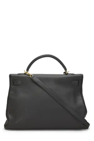 Hermès Togo Kelly Retourne 40 Handbag - Black