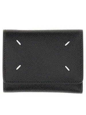 MAISON MARGIELA Leather Wallet - Black