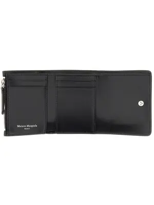 MAISON MARGIELA Leather Wallet - Black