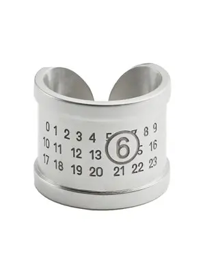 MAISON MARGIELA Logo Ring - Silver