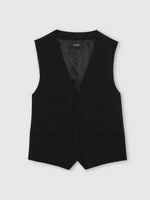 REISS Poker Wool-blend Waistcoat