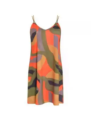 LYGIA & NANNY Printed Strap Dress