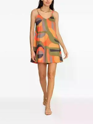LYGIA & NANNY Printed Strap Dress