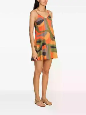 LYGIA & NANNY Printed Strap Dress