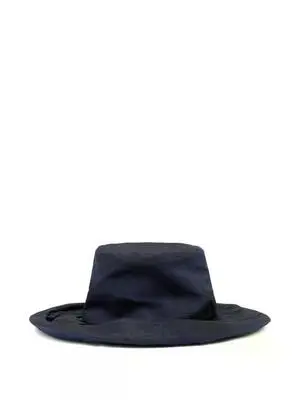 MAISON MARGIELA Wide Brim Hat - Blue