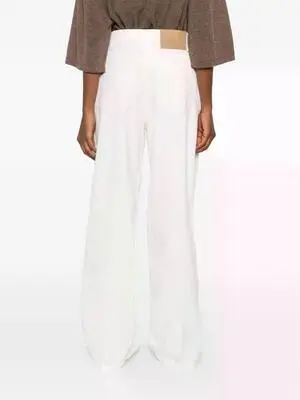 HAIKURE Pleated Wide Leg Trousers