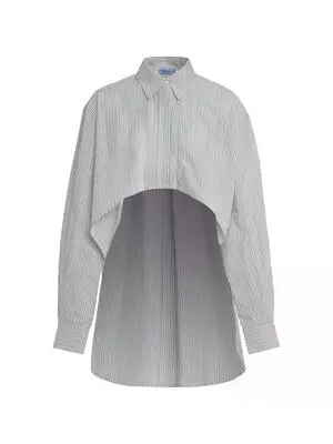 MUGLER Striped Shirt