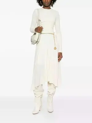 Isabel Marant Étoile Flora Ruched Midi Dress - Neutrals
