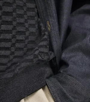 Emporio Armani Virgin Wool Op-art Sweater