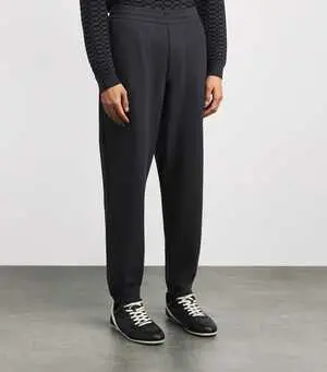 Emporio Armani Chevron Drawstring Trousers