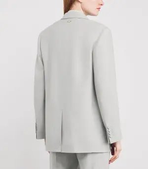 Agnona Virgin Wool Single-breasted Blazer