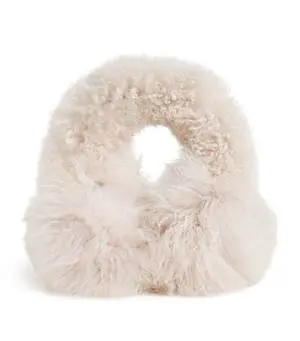 Eleventy Alpaca Earmuffs - Beige