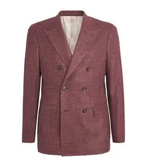 Eleventy Wool-silk-linen Blazer