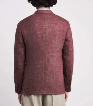 Eleventy Wool-silk-linen Blazer