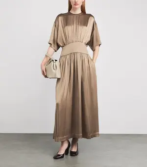 TOTEME Satin Maxi Dress