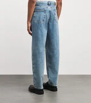 Emporio Armani Icon Oval-leg Jeans - Blue