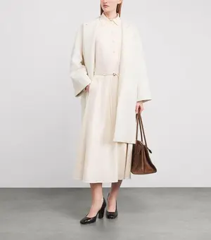 Agnona Tweed Overcoat
