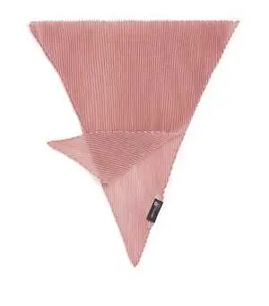 Colombo Cashmere-silk Plissé Scarf - Pink
