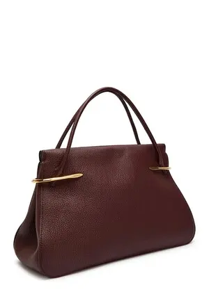Givenchy Grained Leather Top Handle Bag