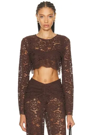 SHANI SHEMER Ella Crop Top