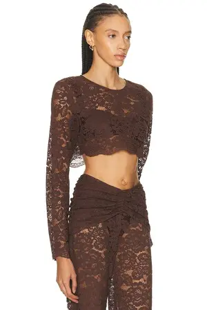 SHANI SHEMER Ella Crop Top