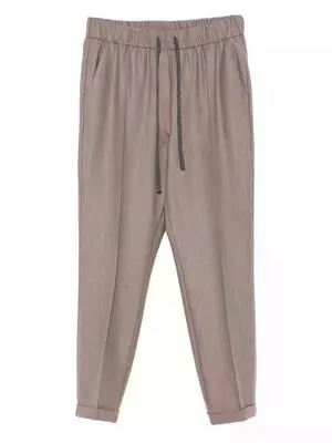 LE TRICOT PERUGIA Drawstring Trousers