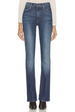 MOTHER High Waisted Runaway Jeans - Shine On