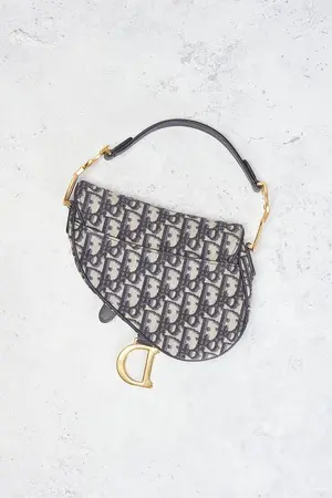 Dior Trotter Oblique Saddle Bag