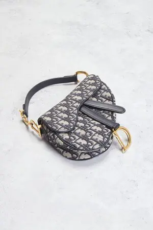 Dior Trotter Oblique Saddle Bag