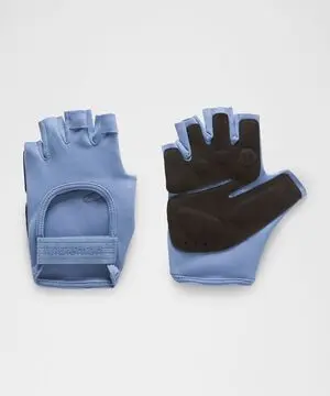 Lululemon Wunder Train Padded Gloves Prep Blue