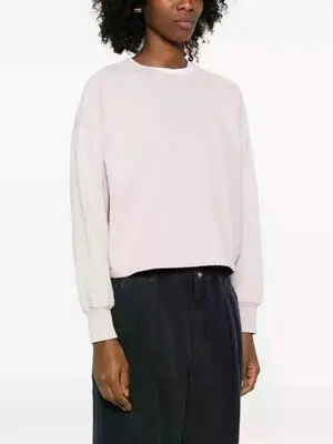 MARANT ETOILE Embroidered Crewneck Sweatshirt - Pink