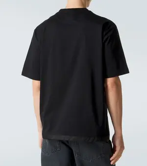 Prada Cotton Jersey T-shirt - Black