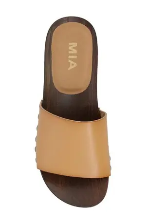 Mia Lanell Slide Sandal - Tan