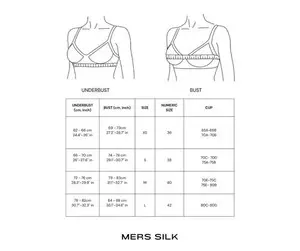MERS SILK Eos Pure Silk & Lace Bra