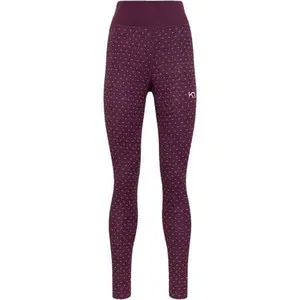 Kari Traa Vilma High Waist Pant - Wine