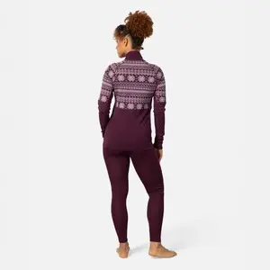 Kari Traa Vilma High Waist Pant - Wine