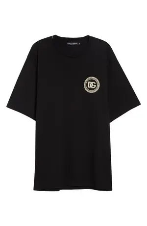 Dolce & Gabbana Cotton Graphic T-shirt - Nero