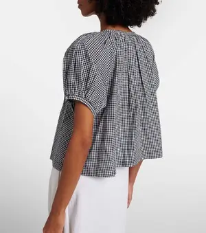 DÔEN June Gingham Cotton Shirt