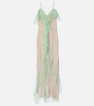 Blumarine Sheer Dresses