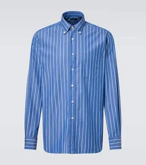 SLOWEAR Striped Cotton Shirt