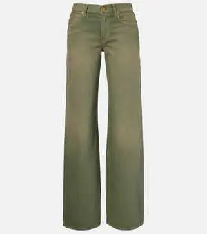 Women's Green Jeans